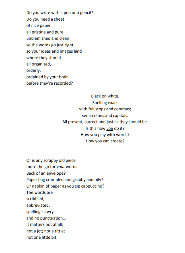 Writing Inspiration–A Poem to Get You Writing | Indie Scriptorium ...