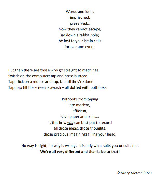 Writing Inspiration–A Poem to Get You Writing | Indie Scriptorium ...